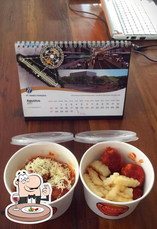 Menu at Happy Meats, Bandung