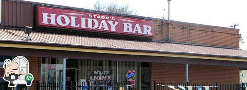 Menu at Holiday Bar, Warren