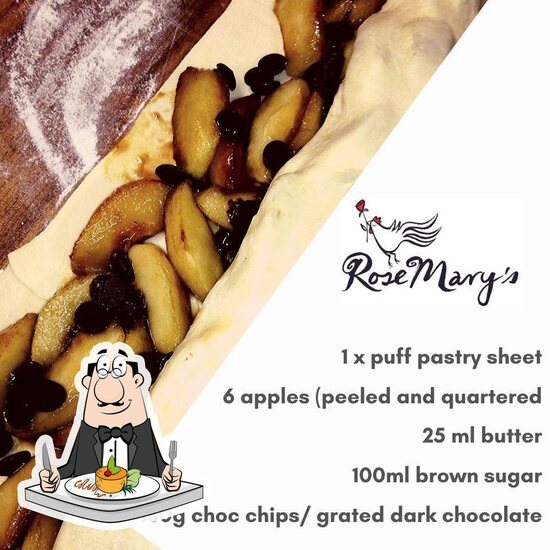 Menu at RoseMary's Restaurant, Klerksdorp