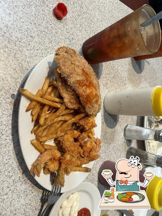 Menu at Lake Jackson Seafood restaurant, Gun Barrel City