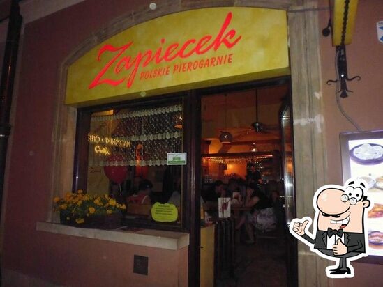 Menu at Zapiecek restaurant, Warsaw, Freta 18