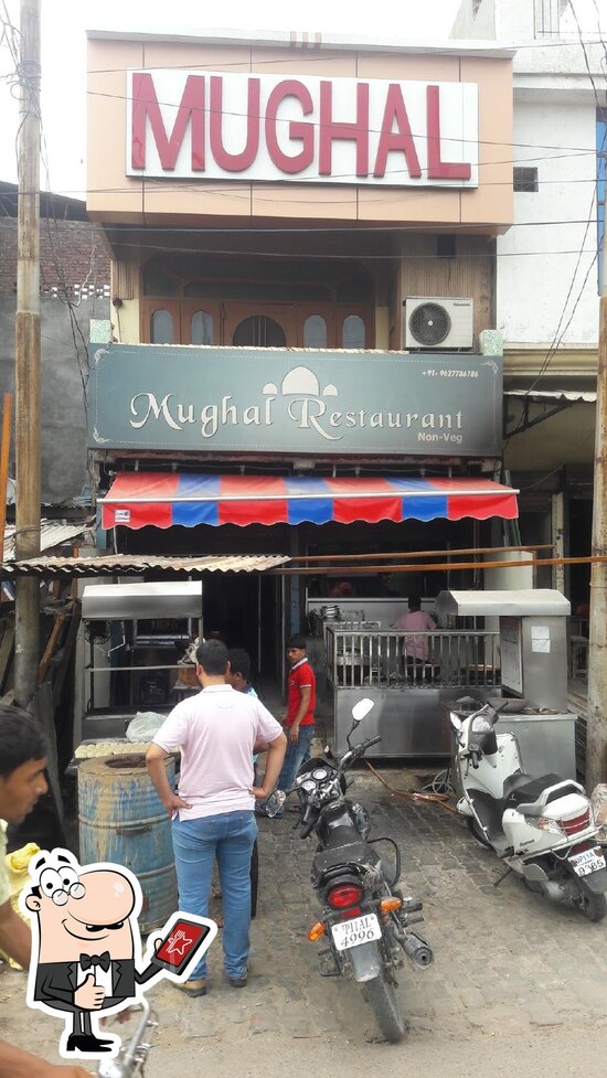 Menu at Mughal Restaurant, India, near vijay talkies