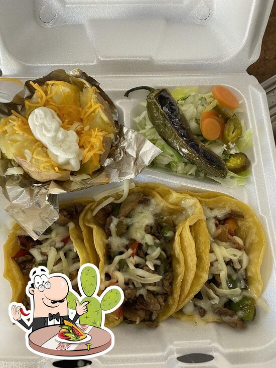 Menu at Tacos el único taco truck restaurant, Lindsay