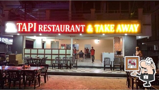 Menu at Tapi restaurant and take away, Vadodara