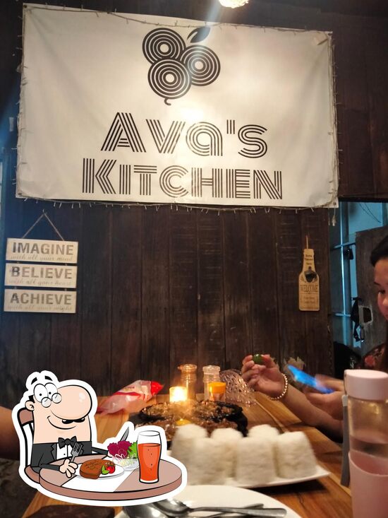 Menu at Ava's Kitchen restaurant, Cebu City