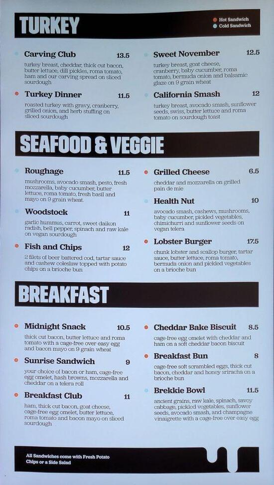 Menu at The Carving Board Koreatown restaurant, Los Angeles, 687 S ...
