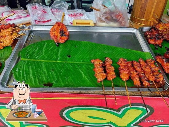 Menu at Thai Barbeque Spot, Phuket