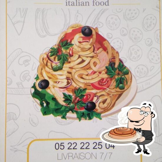 Menu at Il Piatto pizzeria, Casablanca