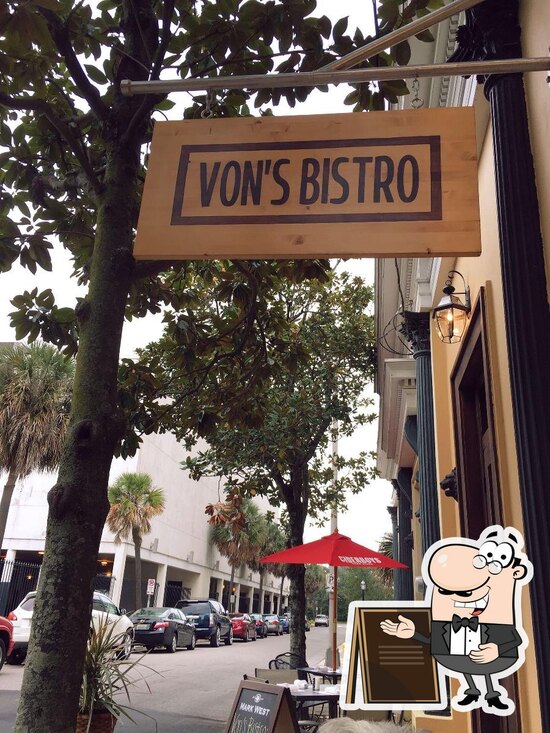 Menu at Von's Bistro restaurant, Mobile