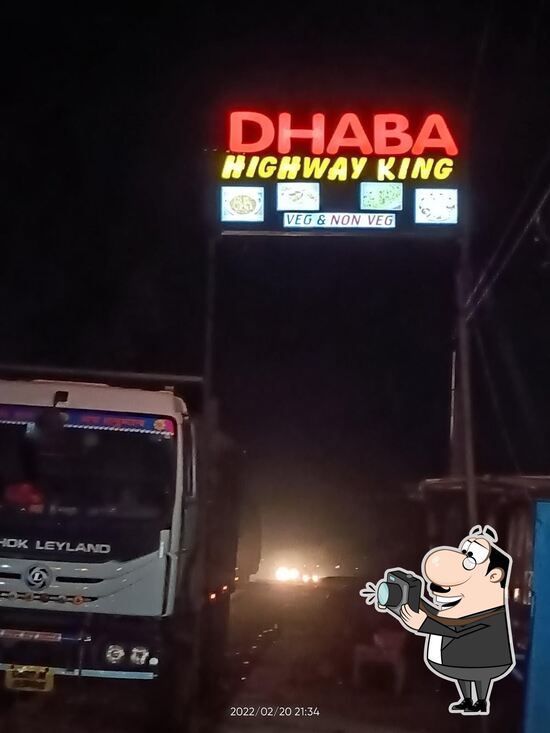 Menu at HIGHWAY KING DHABA, India, WHF6+37X