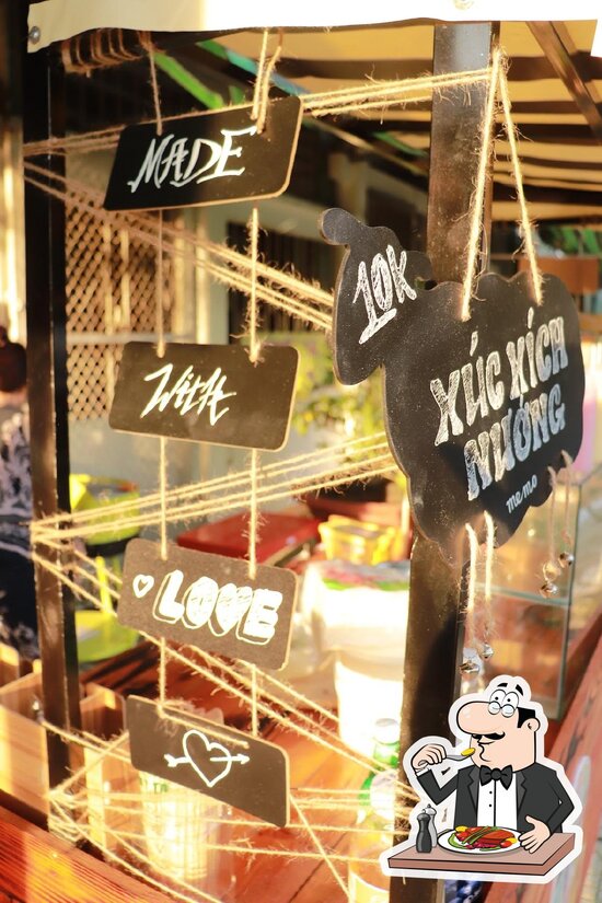 Menu at HOTDOG Ông Mập restaurant, Tân An