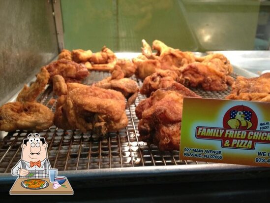 Menu at Family Fried Chicken & Pizza restaurant, Passaic
