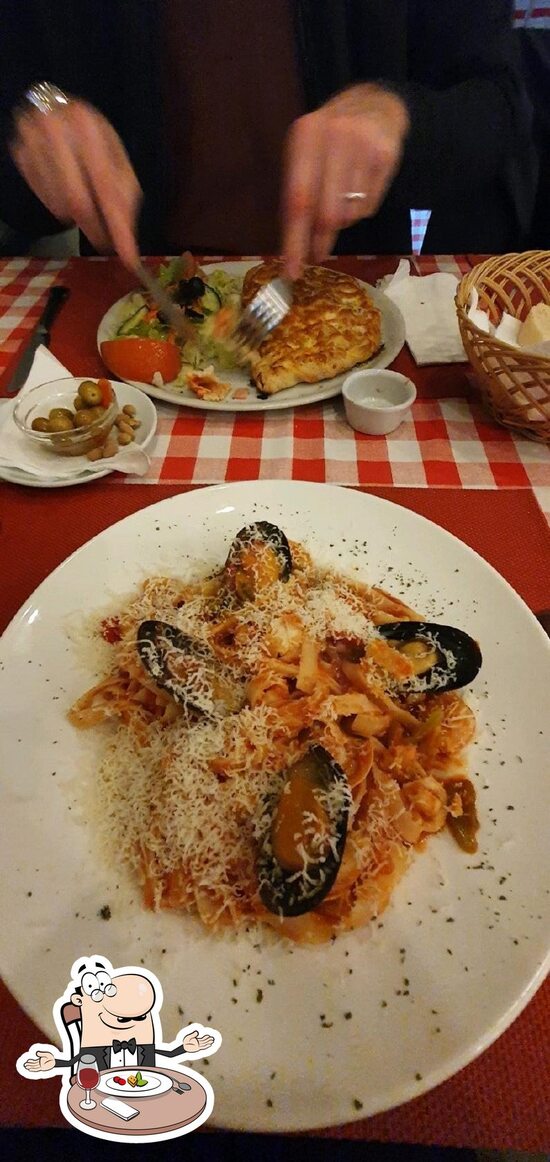 Menu at Gallo Nero restaurant, Gibraltar