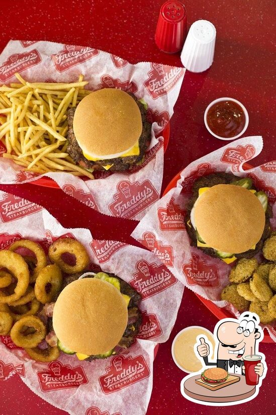 Menu at Freddy's Frozen Custard & Steakburgers desserts, Fort Smith