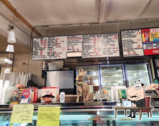 Menu at Johnny's Bar-B-Que, Seguin