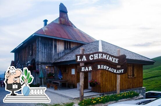 Menu at Restaurant La Cheminée, Le Grand-Bornand, Rte du Col des Annes