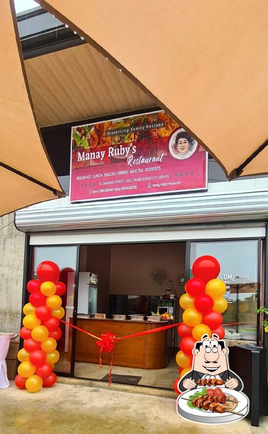 Menu at Manay Ruby’s Restaurant, Tagbilaran City
