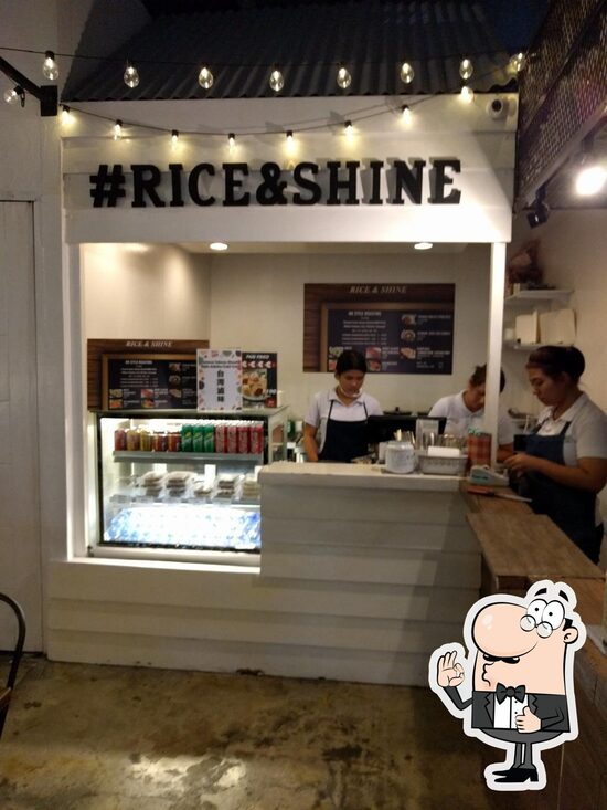 Menu at Rice & Shine restaurant, Makati