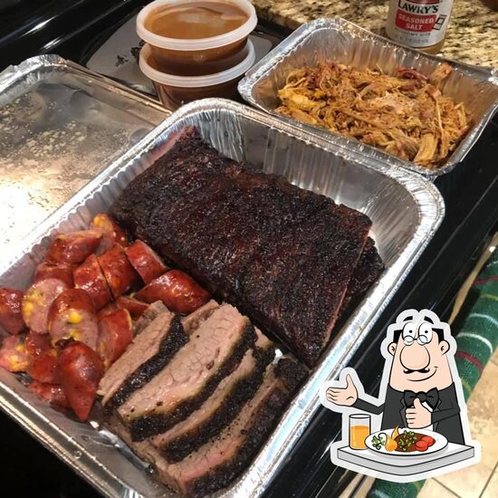 Menu at Slow Bone BBQ, Dallas