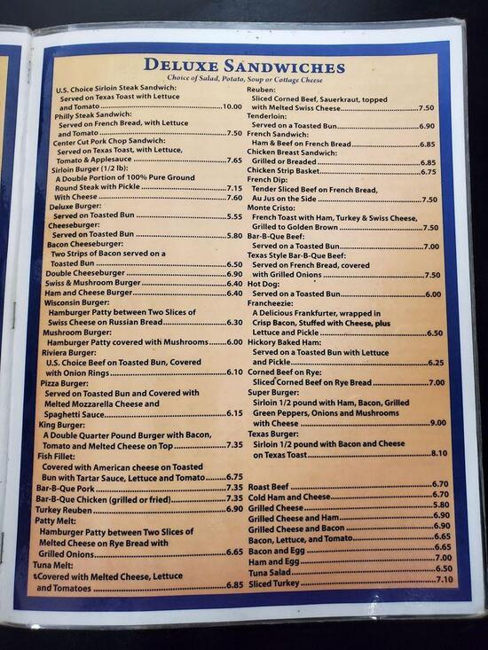 Menu at Snack Time Family Restaurant, Nevada