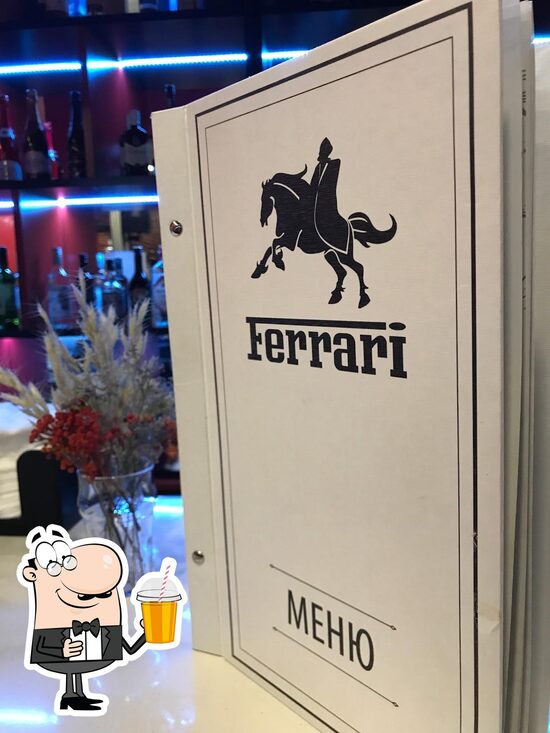 Carta del restaurante Ferrari, Cherkesk