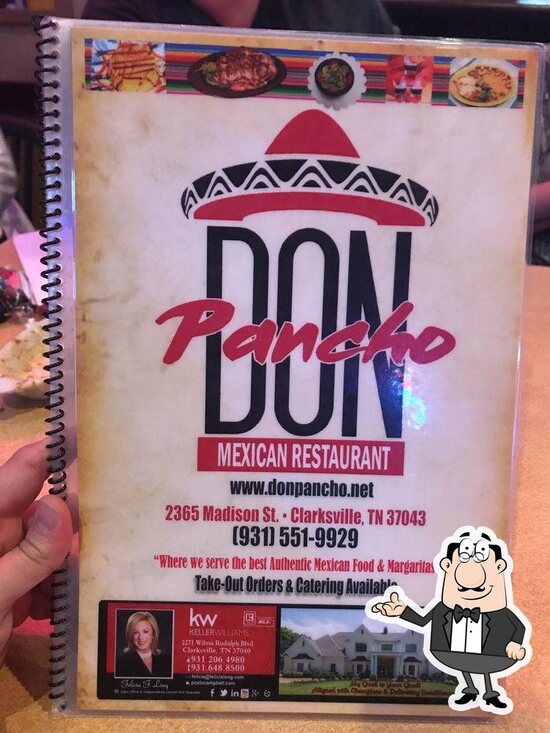 Don Pancho Mexican Restaurant in Clarksville - Restaurant menu and reviews