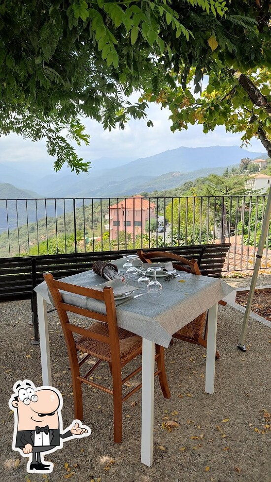 Menu at Trattoria Nadia restaurant, Costa Bacelega