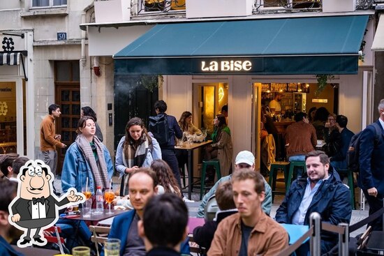 Menu au La Bise restaurant, Paris