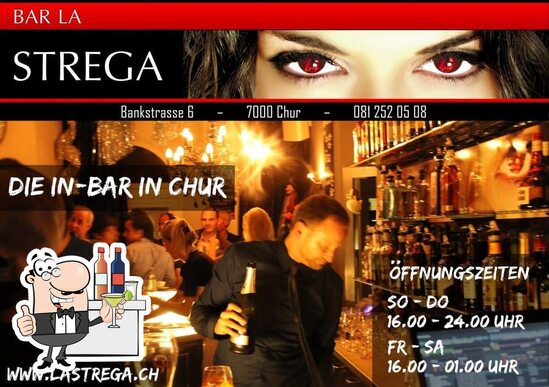 Speisekarte von Bar La Strega, Chur