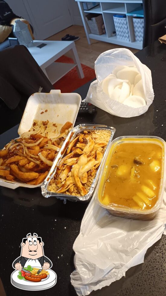 Menu at Phoenix Palace, Wishaw