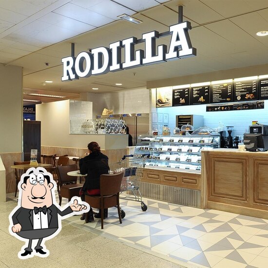 Menu at Rodilla restaurant, Madrid, El Corte Inglés Mendez Alvaro