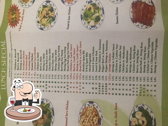 Menu at Greenleaf restaurant, New York City, Metropolitan Ave