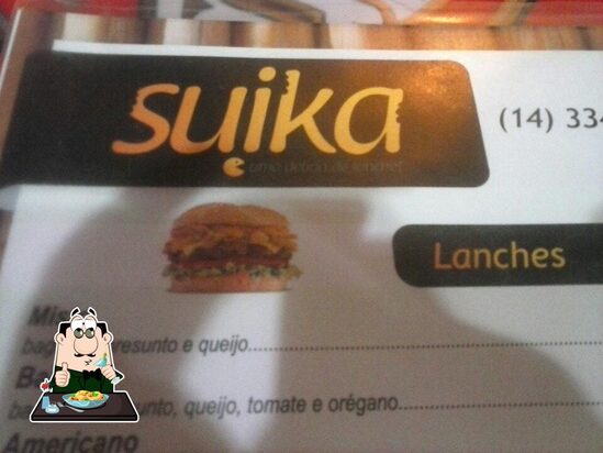 Menu em Suika Lanches pub & Bar, Bernardino de Campos