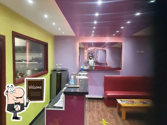 Menu at Zaytoun Spice restaurant, Lichfield
