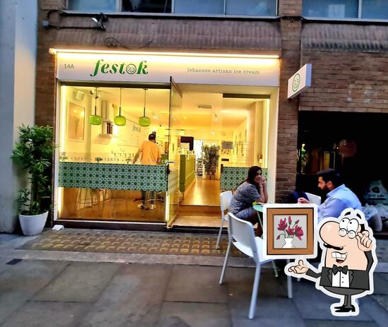 Menu at Festok restaurant, London