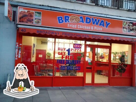Broadway fried chicken and pizza, Loughton - Restaurant menu, prices ...
