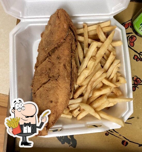 Menu at Carolina Fish Fry Co. restaurant, Garner