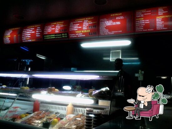 Menu at Just Kebab restaurant, Liverpool