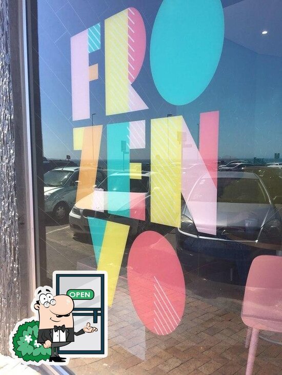 Menu at Frozen Yo, Cape Town, Kenilworth Racecourse