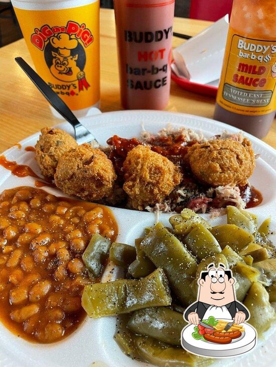 Menu at Buddy's Bar-b-q, Knoxville, E Magnolia Ave