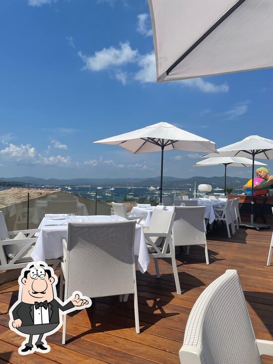 Restaurante Les Toits Lounge, Saint-Tropez - Carta del restaurante y ...