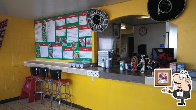 Menu at Taco Salsa restaurant, Pueblo