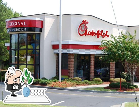 Menu at Chick-fil-A fast food, Calhoun, 495 Hwy 53 E