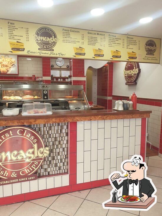 Menu at Doneagles Fish & Chips Thornton Heath restaurant, London