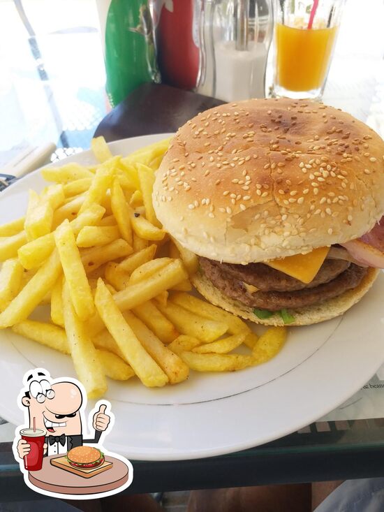 Speisekarte von Mem's Cafe, Zypern