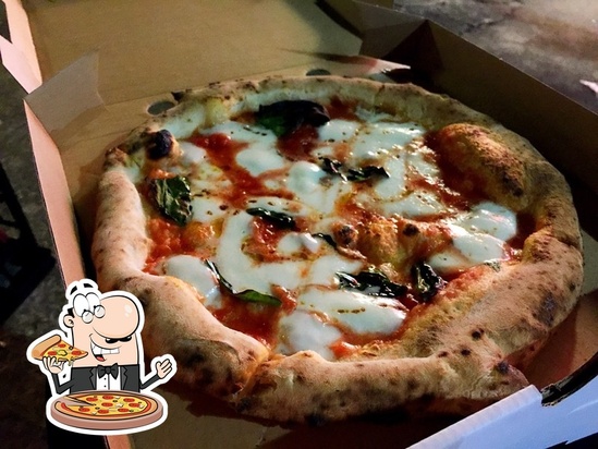 Menu at Happy as Larry pizzeria, Castle Hill