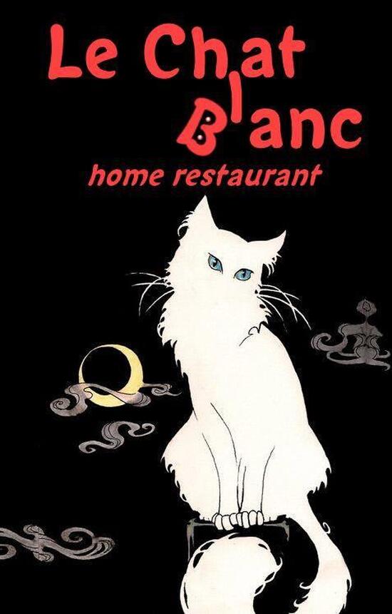 Speisekarte von Le chat blanc restaurant, Morbend