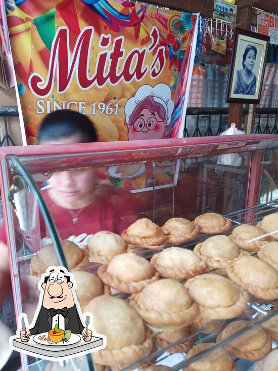 Menu at Mita's Empanada, Taal