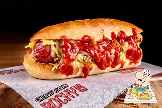 Menu at Bubble Dogs restaurant, Moscow, Rozhdestvenskiy Boulevard