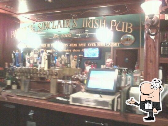 Patrick Sinclair's Irish Pub, Mackinac Island - Restaurant menu, prices ...